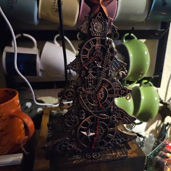 Exclusive Steampunk Tissue Box, Handkerchief Dispenser, Practical ...