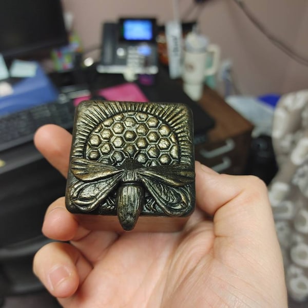 Ring Box Proposal Dragon Yin Yang Unique Slim Little Custom Engraved ...