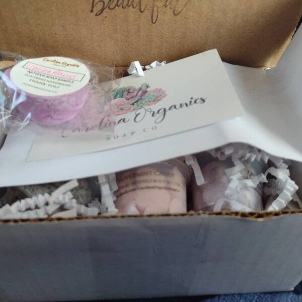 Natural Skin Care Sample Pack: Seven Different Scents, Whipped Butters ...