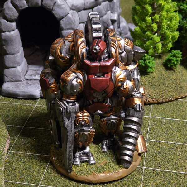 Clockwork Goliath - Wargaming Miniatures Monster Rocket Pig Games - Etsy