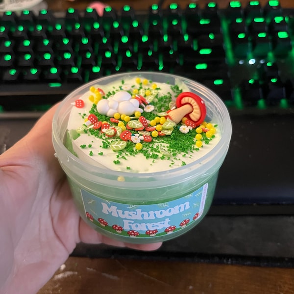 Alien Axolotl Slime, Snow Fizz Slime, Axolotl Slime, Crunchy Slime ...