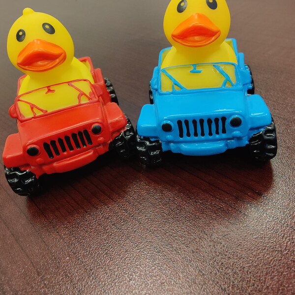 New Colors!! Rubber Duck Driver in White 4x4. Happiness is Being Ducked ...