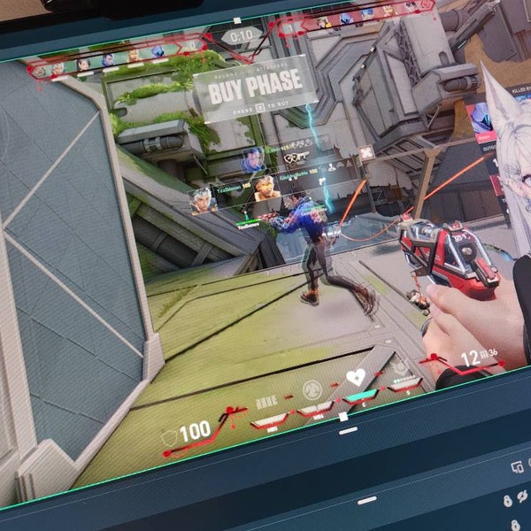 Valorant Love Heart Rank Badge | Instant Download | Cheer Bit Badges ...