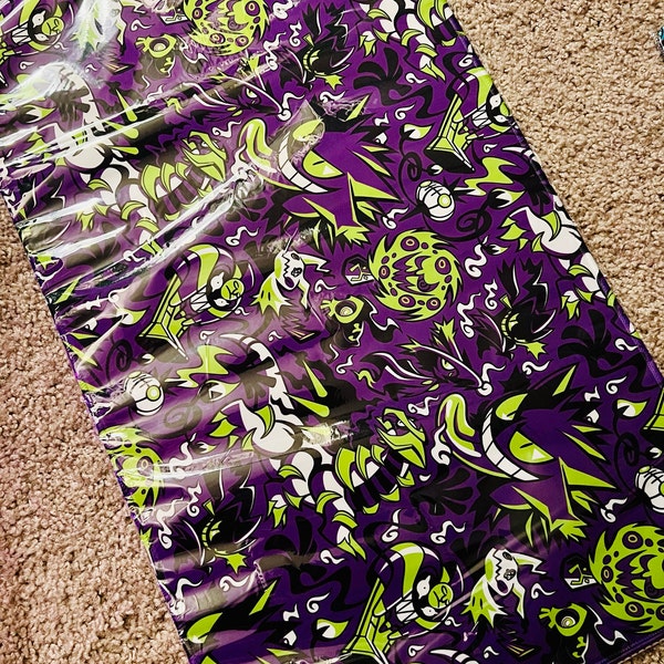 Ghost Type Pattern Playmat // Gaming Desk Mat Mouse Pad // Gengar // Giratina // Duskull ...