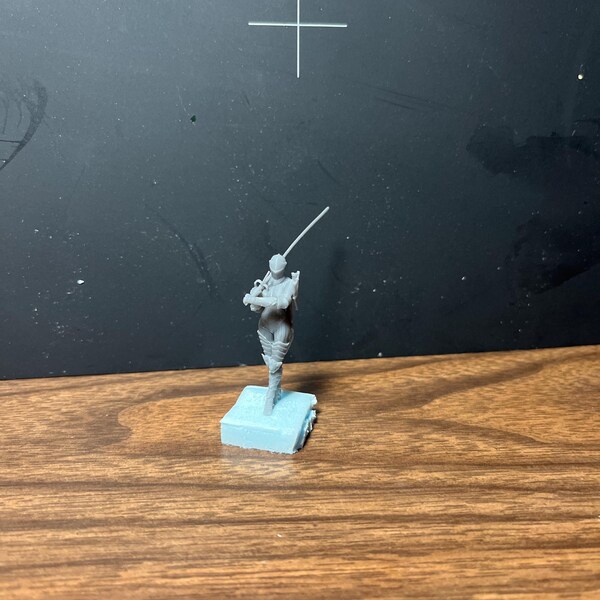 Knight Wanderer Miniature Inspired by Tarnished From Elden Ring 3D ...