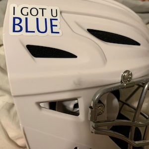 I Got U Blue Sticker, Catcher's Mask, Helmet Sticker, Umpire Sticker ...