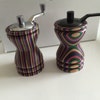 Laminated Pepper Mill, Five Color, Birch Pepper Mill, Pepper Grinder ...