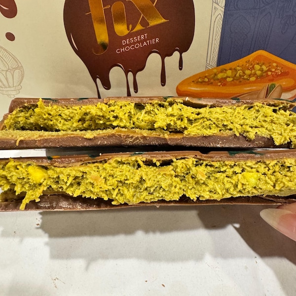 Authentic Dubai Chocolate Fix Dessert Chocolatier, 1 Bar - Etsy UK