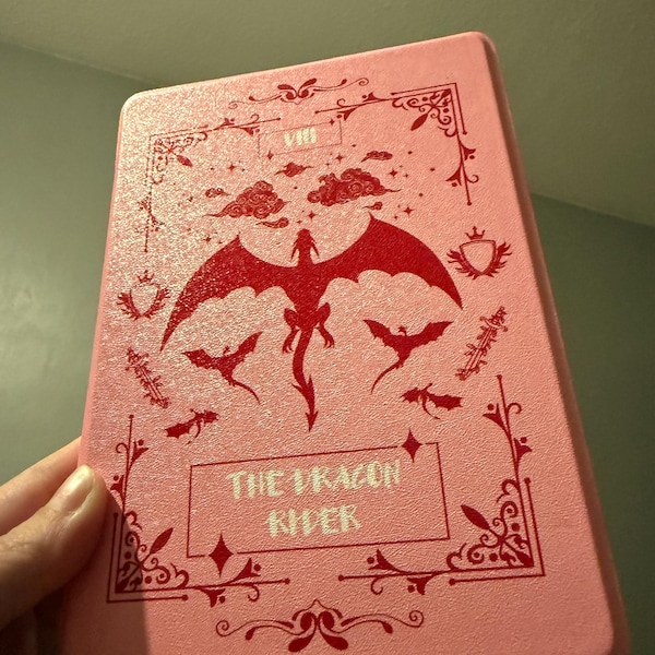 Embroidery Floral Book Sleeve, Padded Book Cover, Book Purse, Book ...