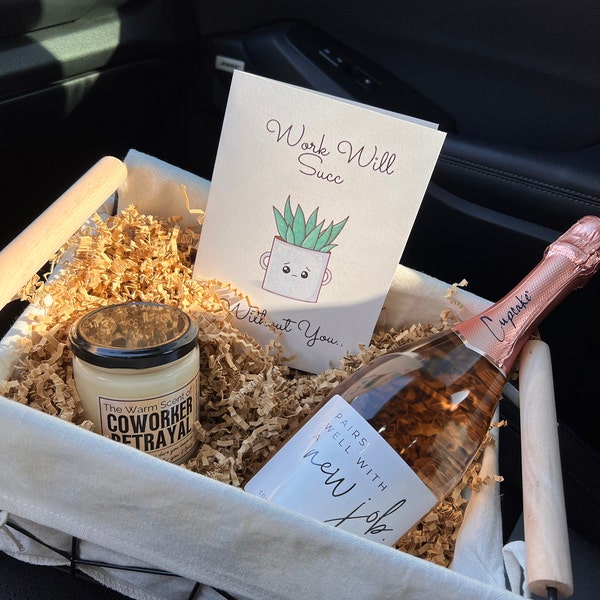 GOING AWAY GIFT for Coworker, Coworker Leaving Gift, Farewell Gift for ...