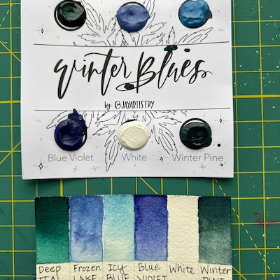 Handmade Watercolor Paint Shimmer Dot Card Sample yer a Wizard ...