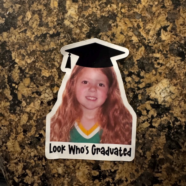 Graduation Party Decoration, Custom Big Head Cutout, Graduated Face on ...