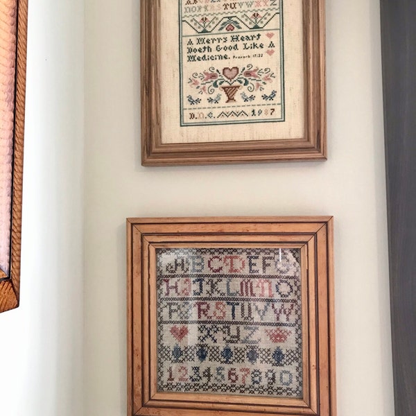 EARLY AMERICAN SAMPLERS - Etsy