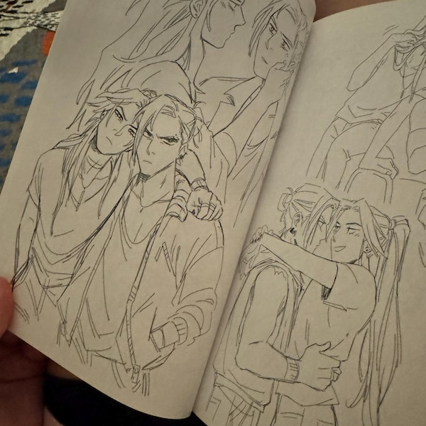 MXTX Fan Sketchbook - Etsy