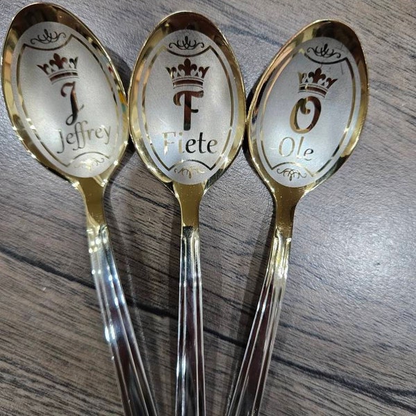 First Baby Spoon First Birthday Gift Cutlery Baby Shower Gift With Name ...