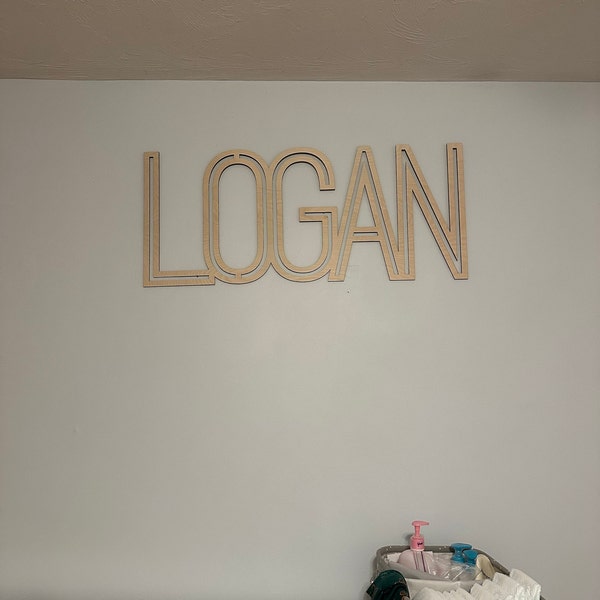 NAME Sign Custom Wood Name Sign Boys Room Name Sign Wooden Sign for ...