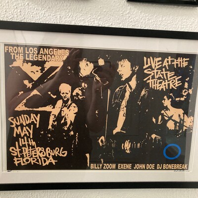 THE DWARVES Rare Signed Gig Poster by Artist Adam Turkel Florida Punk ...