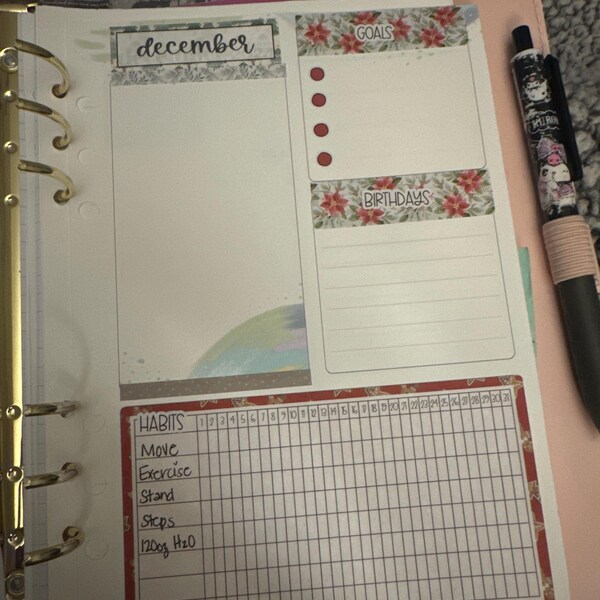 2024 Monthly Reading Logs - Etsy