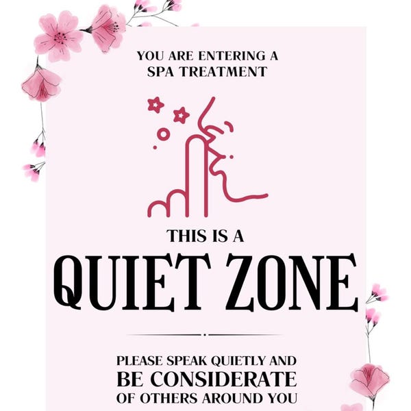 PRINTABLE Scent Free Zone SIGN, Fragrance Free Health Care Facility ...