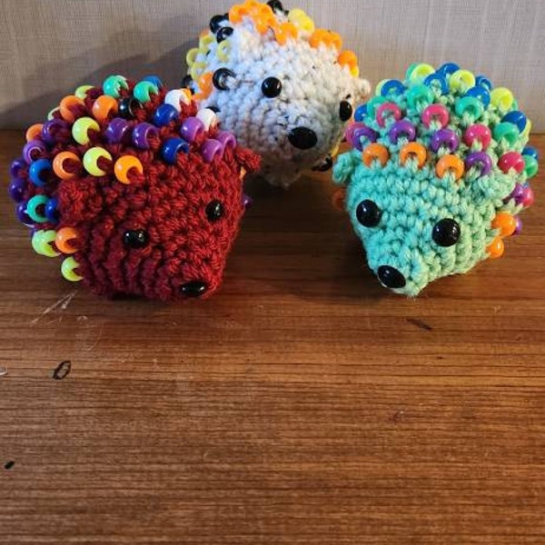 Beaded Fidget Hedgehog Crochet Pattern Crochet Fidget Toy Fidget ...