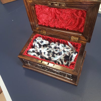 Wooden Locking Box,vintage Chest With Key,carved Wooden Jewelry Box ...