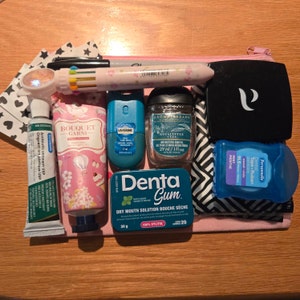 First Aid Pouch Pink First Aid Kit Girly Red Cross First Aid Bag Pink ...