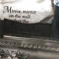 Mirror Mirror Decal Mirror, Mirror on the Wall Who's the Fairest of ...