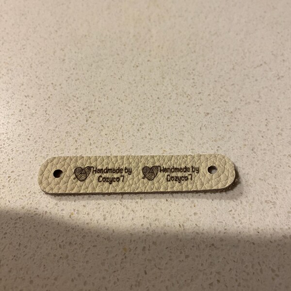 2065 Mm Custom Crochet Tags,personalized Tags for Knitting Items ...