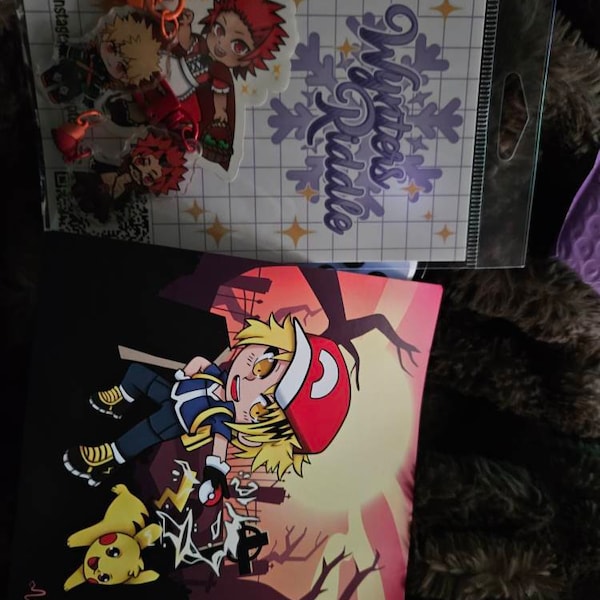 Hero Ship Magnet Keychain - Bakudeku + Kiribaku + Tododeku + Izuocha ...