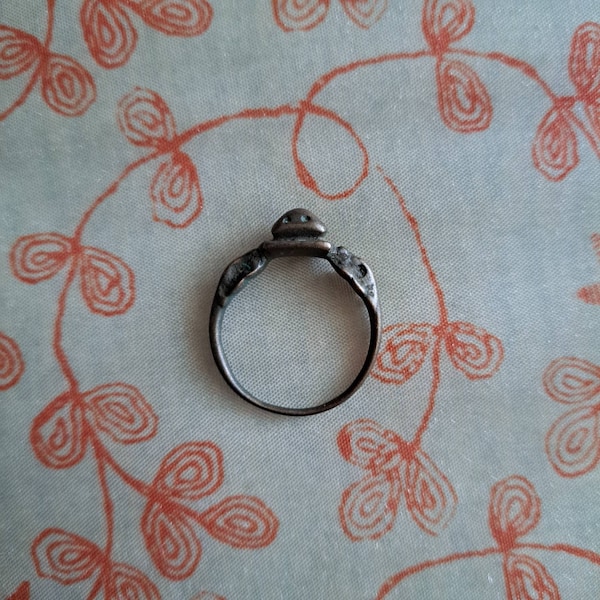 Warrior Medieval Bronze Ring Vintage Jewelry Unique Ancient Ring ...