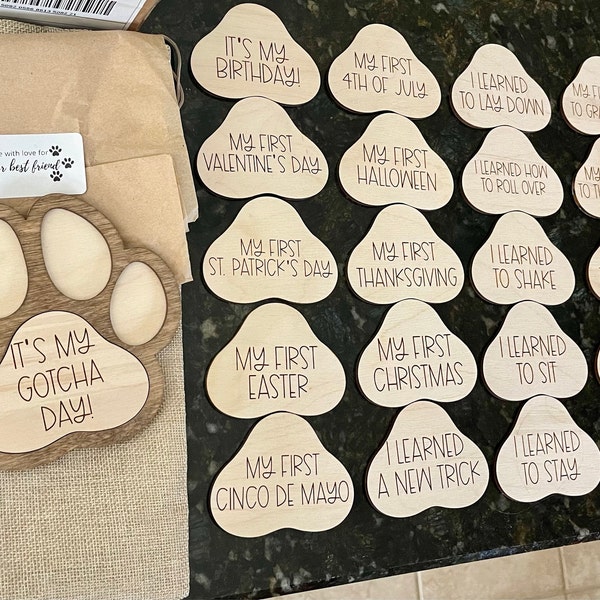 Puppy Milestone Interchangeable Sign, Puppy Milestones, Dog Milestone ...