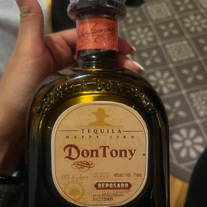 Don Julio Label Replica Instant Digital Download Easy to Personalize ...