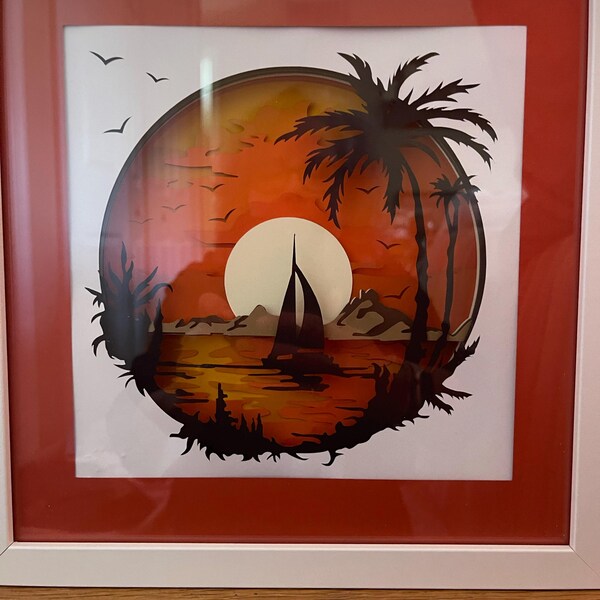 Lion Box Files, Paper Cut Light Box Template Files, 3D Papercut Lion ...