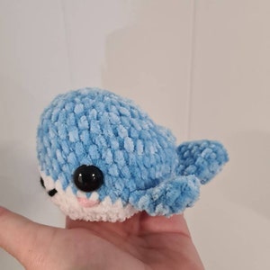 No Sew Whale Crochet Pattern, Crochet Blue Whale Amigurumi Pattern ...