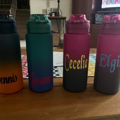 Vinyl Name Decal Name Decal for Tumbler Cup Decal Name Personalized ...