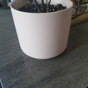 Modern Matte Pot Neutral Tone Muted Pink Planter - Etsy
