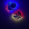 Yoshi Sign , Neon Like , Yoshi Light Art , Wall Decor, Yoshi Colored ...