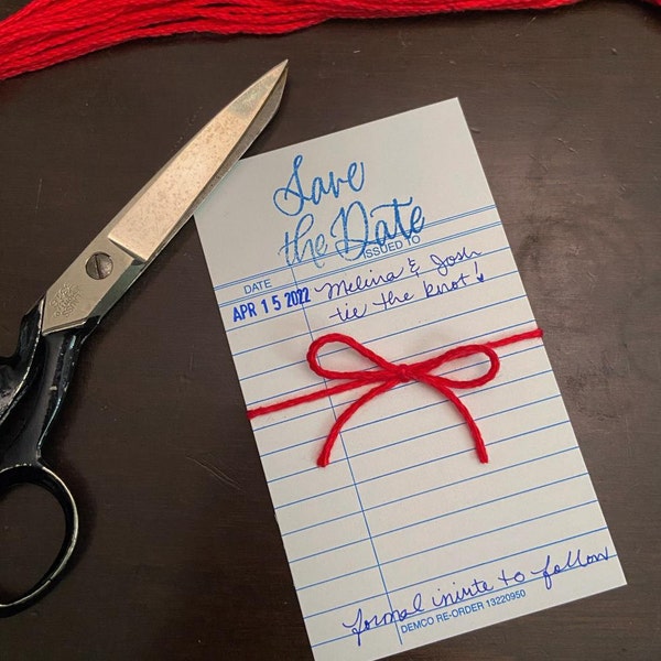 50 White Library Cards, 4 Styles to Choose From, Blank Authentic Date ...