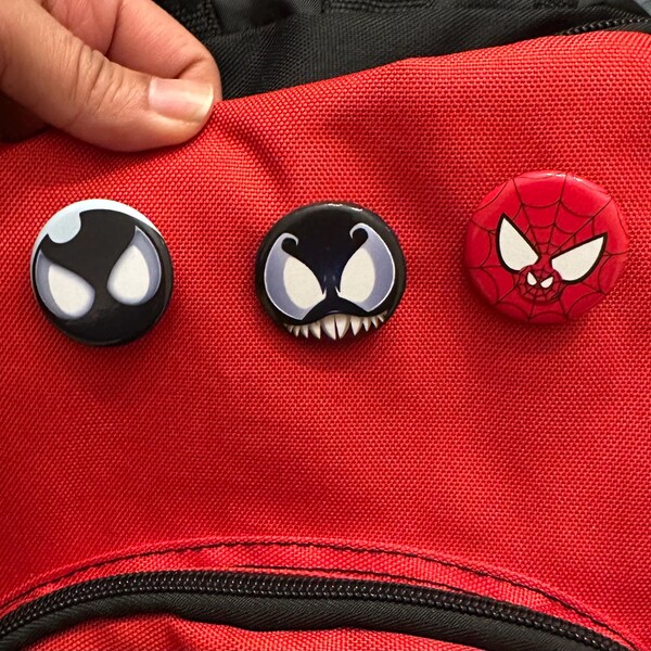 Mix and Match Badges - Spider-verse, Badge, Badges, Spider-man ...