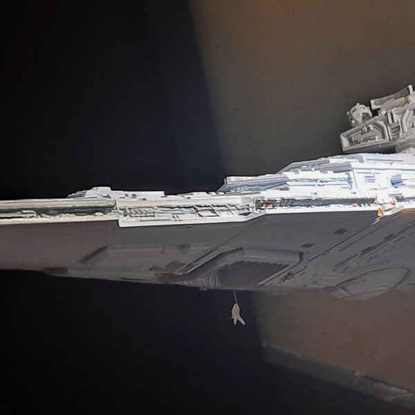 1:48 Scale Star Destroyer Model Kit! Physical Item! Miniature Games ...