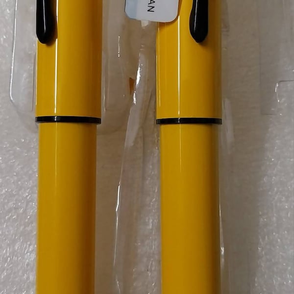 2 PCS Hongdian C1 Fountain Pen,brass & Plastic Converter Pen EF and F ...