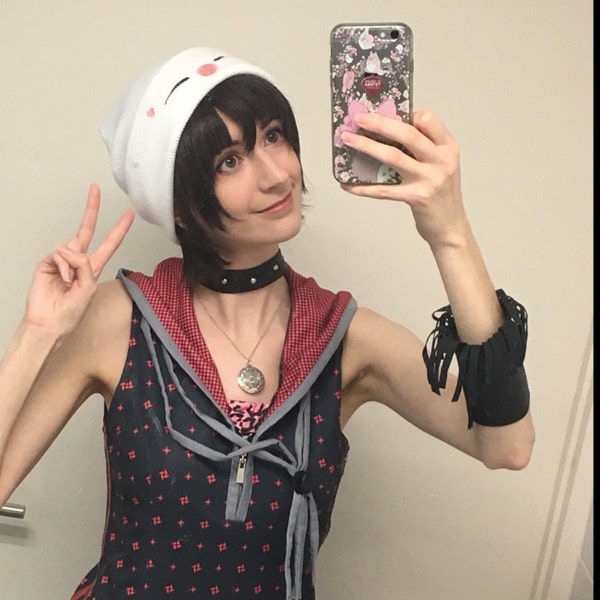 Moogle Beanie Embroidered Hat - Etsy