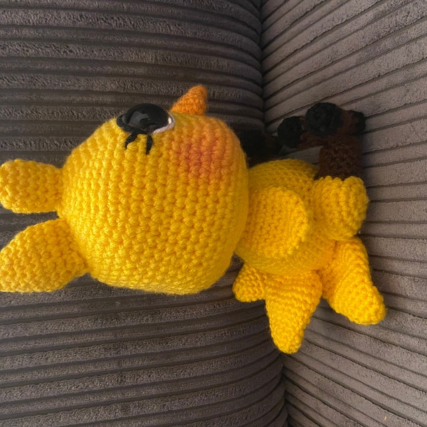 Chubby Chocobo Amigurumi Crochet Pattern. Digital PDF - Etsy