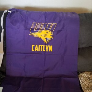 College Laundry Bags / Personalized Senior Gift / Collegiate Student ...