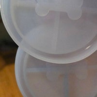 Coaster Quicksand Silicone Mold,star,heart,square,round Shaker Mold ...