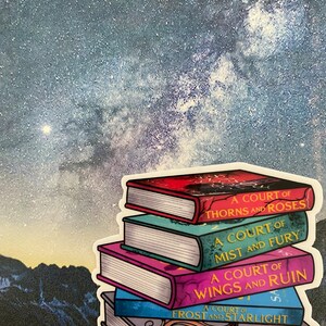 Coho Book Stack Sticker - Etsy