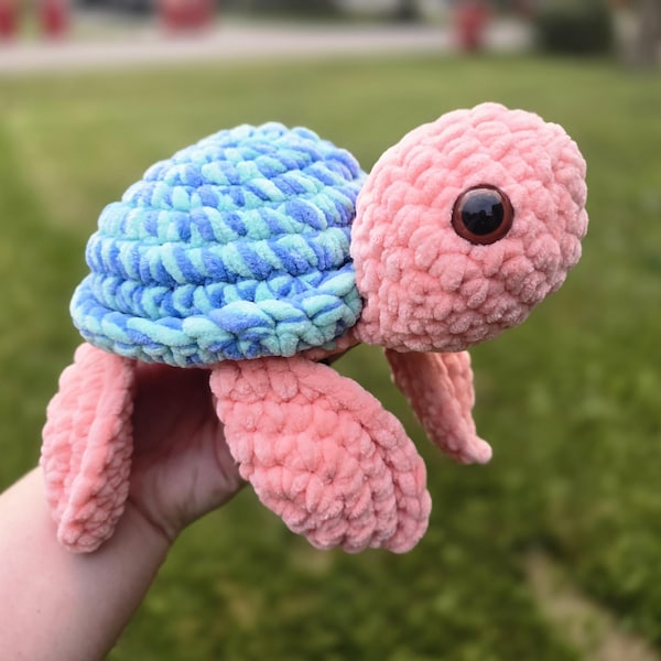 Fred the Sea Turtle | Crochet Pattern | PDF Download | Includes Follow ...
