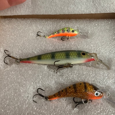 Custom Wooden Handmade Fishing Lure Minnow for Trout 60mm. S - Etsy