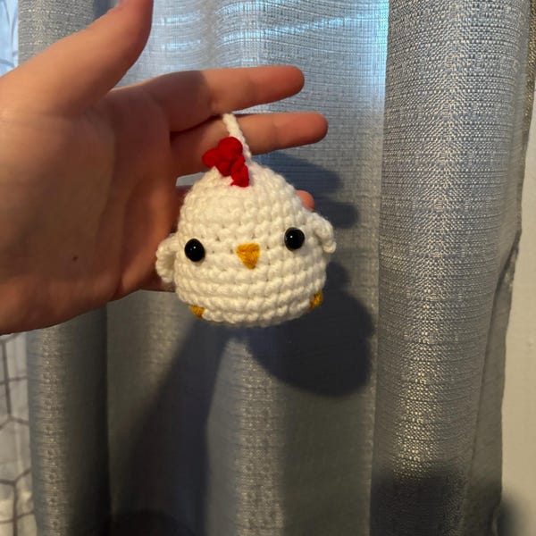 Crochet Chicken Fidget Toy Pattern, DIY Amigurumi Bird Tutorial ...