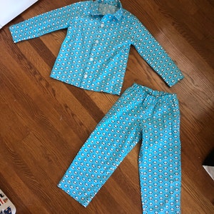 Holiday Night Pajamas PDF Sewing Pattern - Etsy